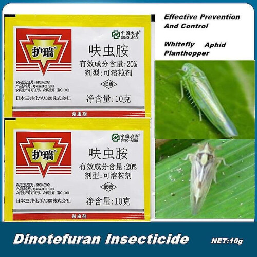 10g Dinotefuran Neonicotinoid Efficient Kill Insect Pest Leafhopper Whitefly Leafhopper Home ...
