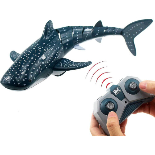 Rc Shark Toy Remote Control Fish Boat Electric Animal Water For ...