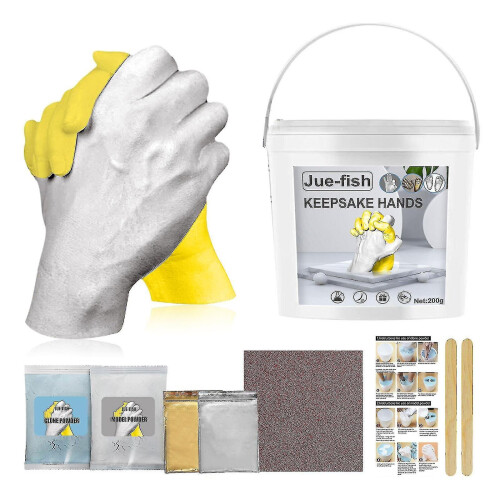 Diy Hand Casting Kit Hands Plaster Statue Molding Set Hand Holding ...