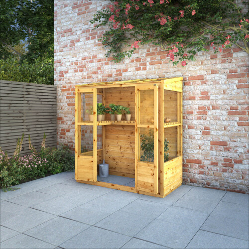 Waltons Victorian Shiplap Greenhouse Potting Shed 6ft x 3ft Wooden on OnBuy