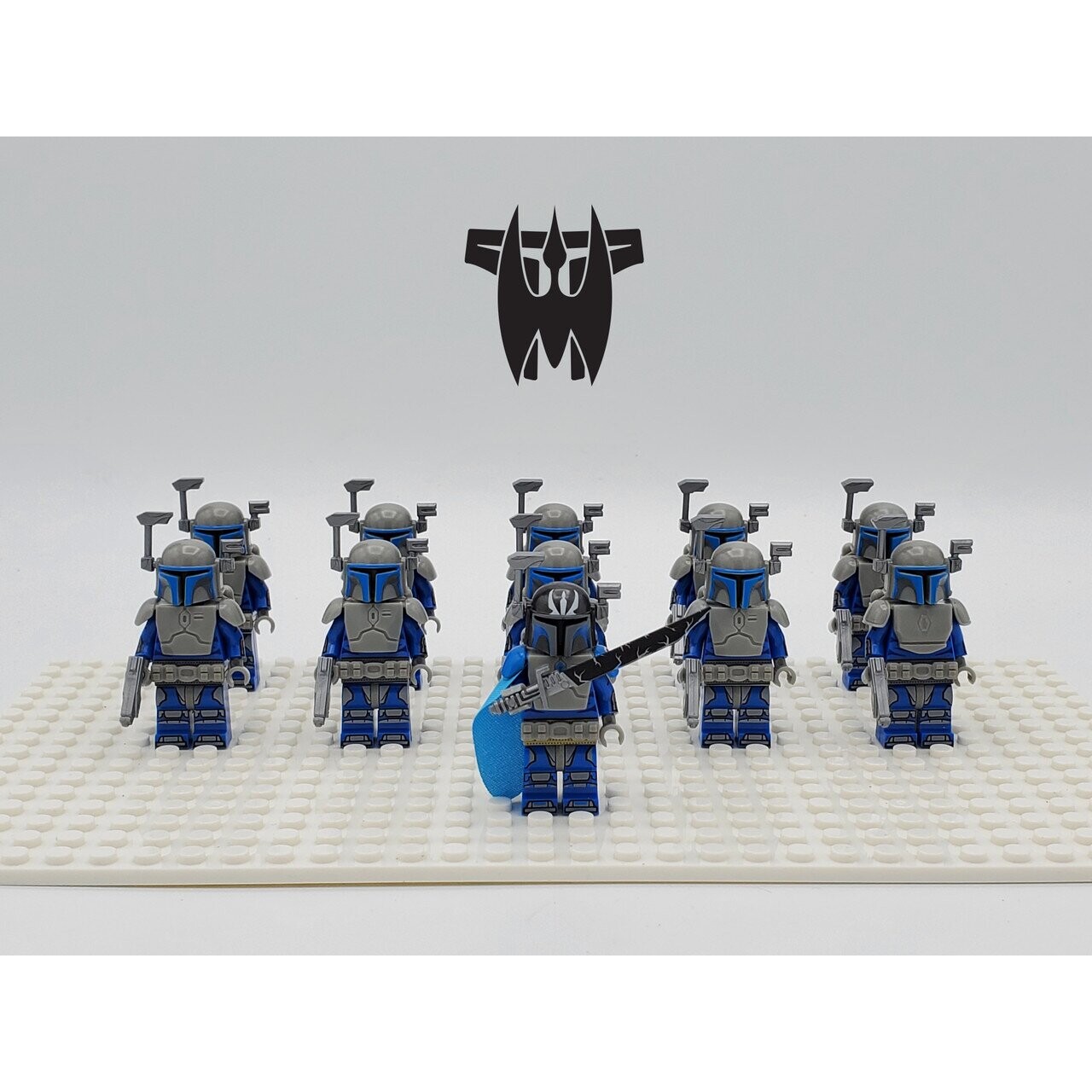 Star Wars Pre Vizsla Death Watch Mandalorian Army 11pcs Minifigures Set ...