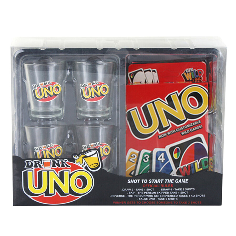 UNO Inspired Drinking Game Great Lockdown Game Card Board Game Adults ...