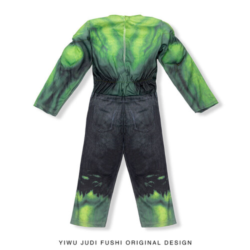 (Hulk Print, For height110-120cm) Hulk Costume Kids Cosplay Hulk ...