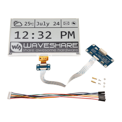 Waveshare 7.5 Inch E-ink Screen Module e-Paper Display SPI Interface For Raspberry Pi on OnBuy