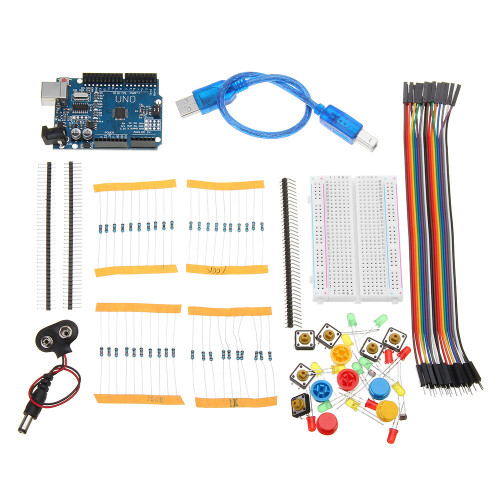 DIY Bread Board LED UNO R3 Basic Starter Learning Kit Starter Kits on OnBuy