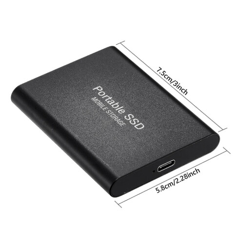 Hard Disk, 2tb Portable External Hard Disk, Waterproof And Shockproof ...