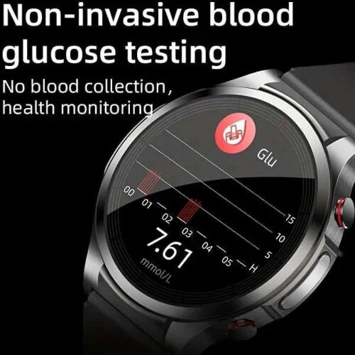 (Blood Sugar Monitor Watch,diabetic Watch Glucose Monitor,non-invasive ...