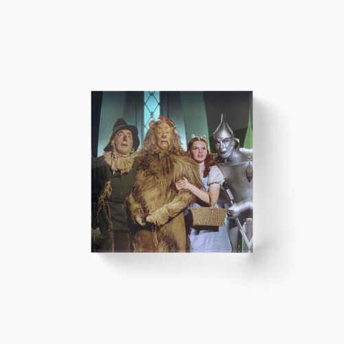 Acrylic Block When I Meet The Wizard Cube Art Prints Gifts 6 x 6 inch ...