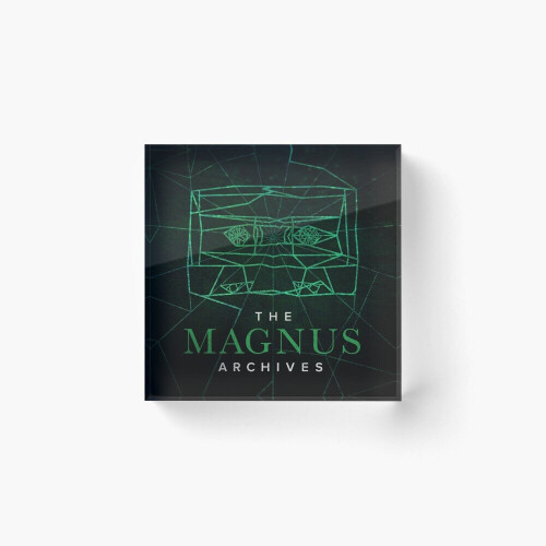 Acrylic Block The Magnus Archives Logo (Season 5) (Square Block Logo ...