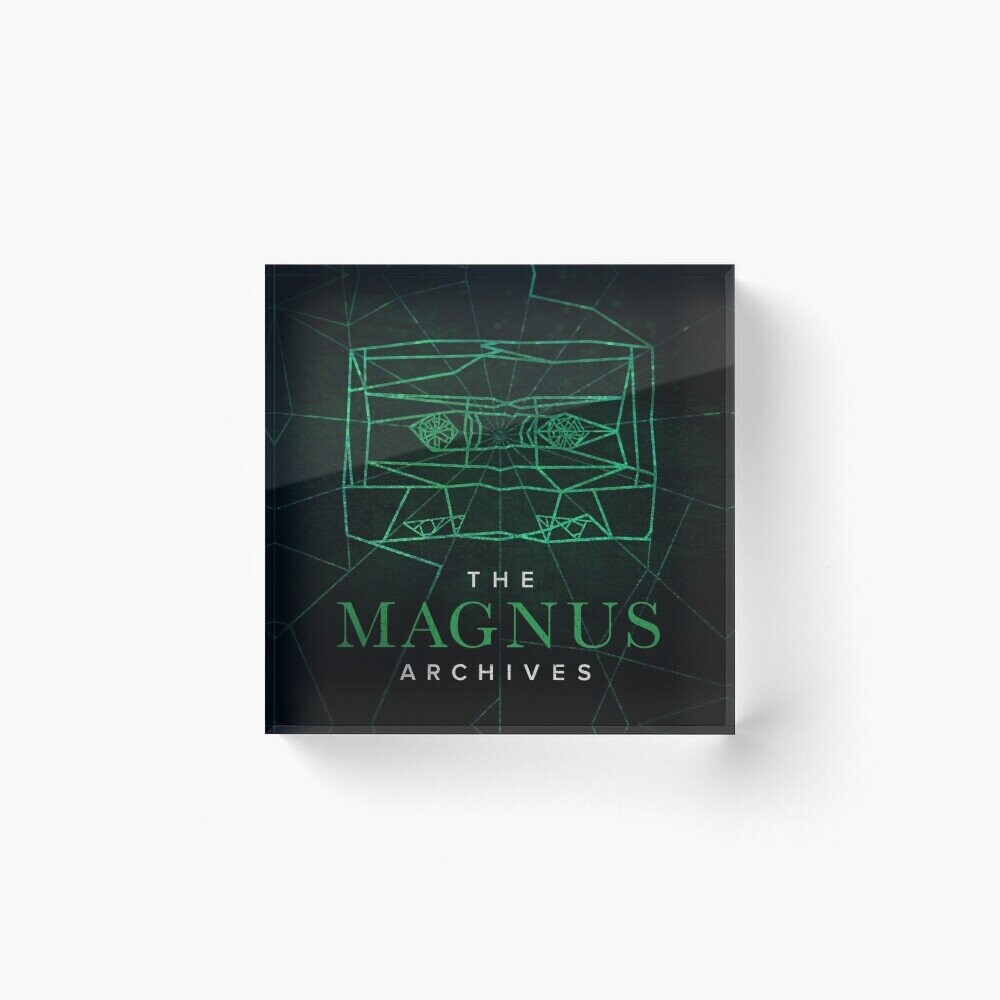 Acrylic Block The Magnus Archives Logo (Season 5) (Square Block Logo ...