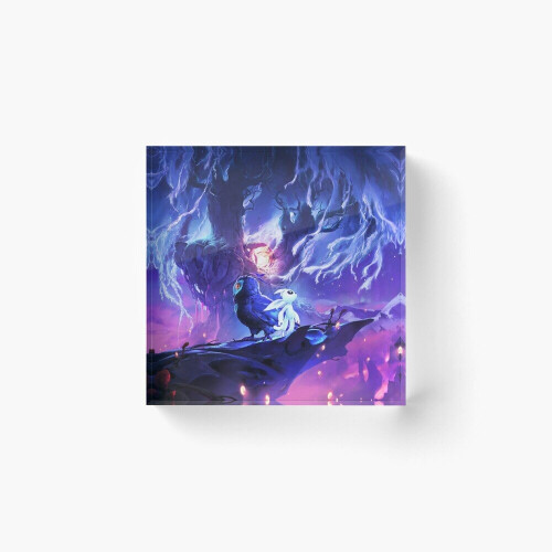 Acrylic Block Ori and the Will of the Wisps Cube Art Prints Gifts 6 x 6 ...