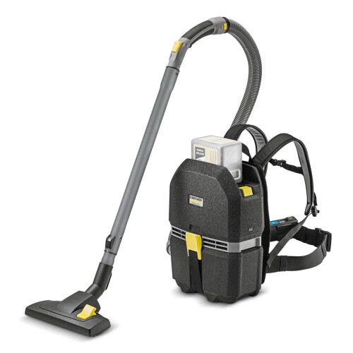 Karcher BVL 3/1 BP Commercial Backpack Battery Vacuum Cleaner 3 Litres ...