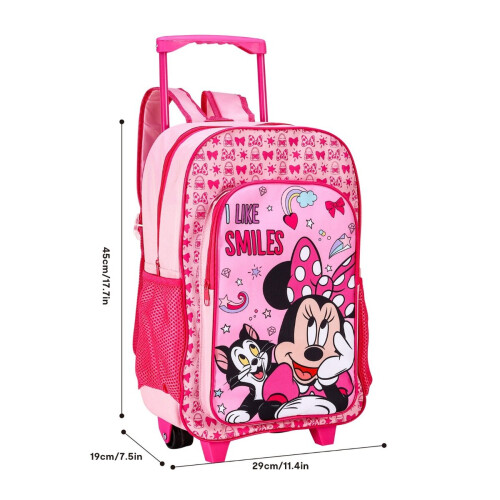 Minnie Mouse Premium Wheeled Trolley Bag on OnBuy