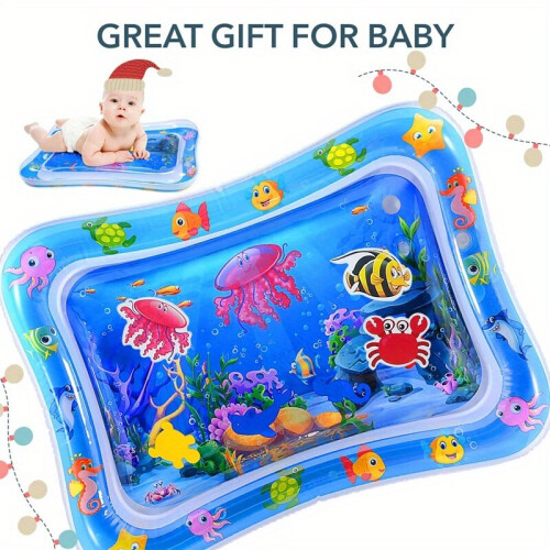1pc Inflatable Tummy Time Water Mat Infants And Toddlers Is The Perfect ...