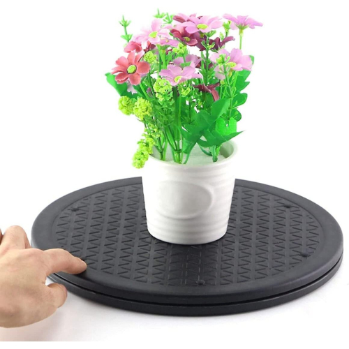 25cm Turntable Rotating Record Player 360 Swivel Turntable Wi on OnBuy