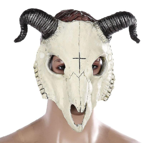 Caraele Halloween Masks Cosplay Billy Goat Skull Masquerade Carnival ...