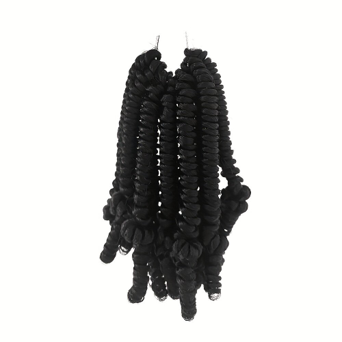 Spring Twisted Hair 15 24 Cm Synthetic Crochet Hair Extensions Curly ...