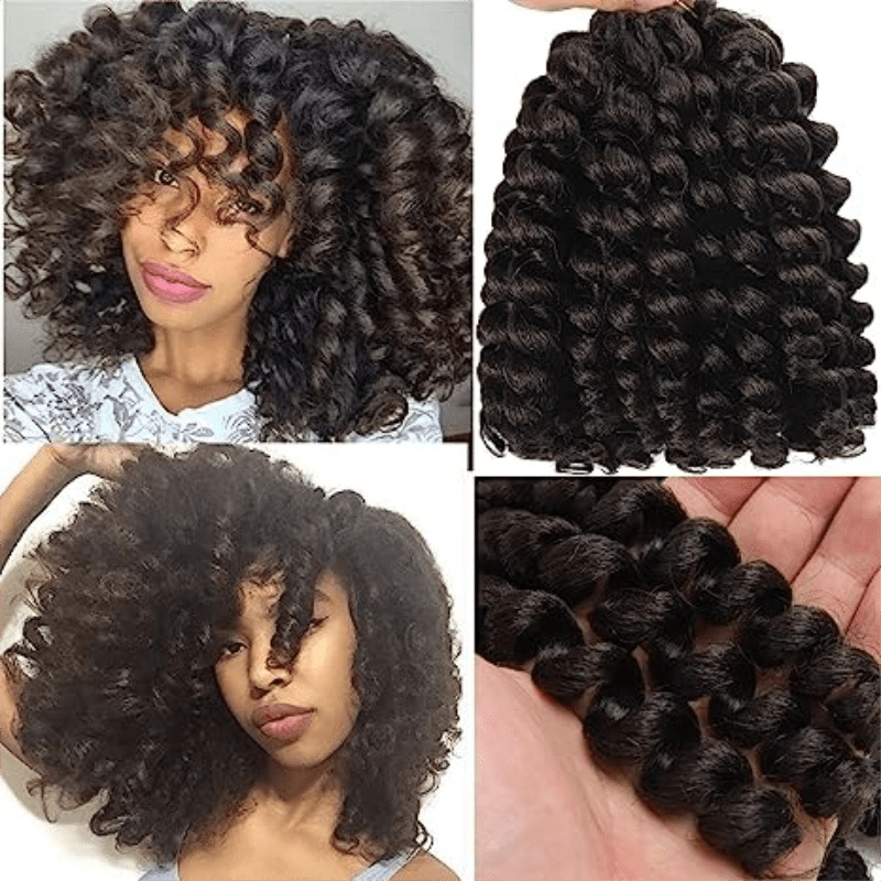 Bounce Crochet Hair Extensions Ringlet Wand Curl Crochet Braids ...