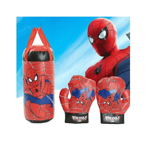 Boxing Toy Set Spiderman Printing Stress Relief Pvc Decompression ...