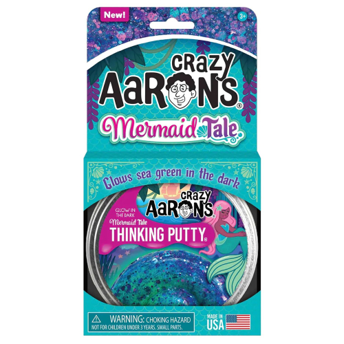 Crazy Aaron's - Mermaid Tale - Color Changing Putty - Glowbright ...