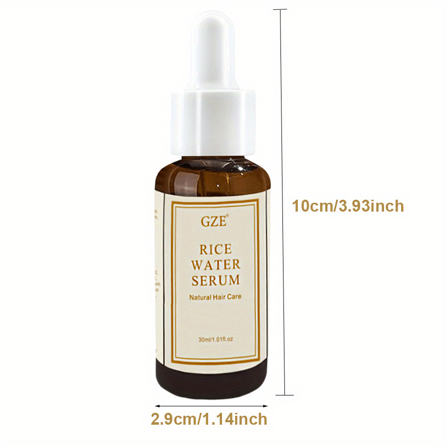 Organic Rice Water Serum For Hair Rice Water Essential Revitalize And ...