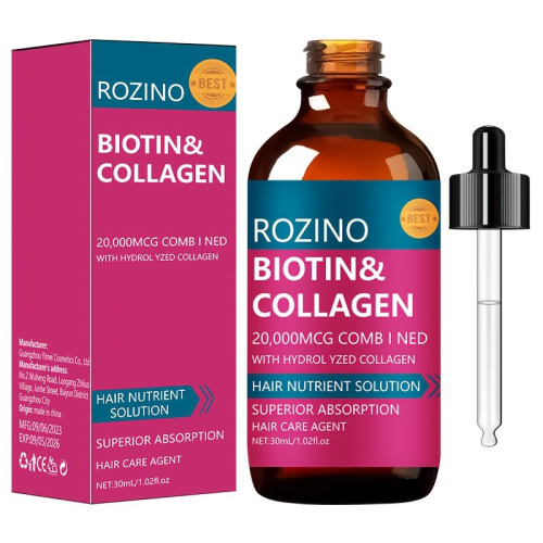 30ml Biotin And Collagen Hair Care Nutrient Solution Support Hair ...