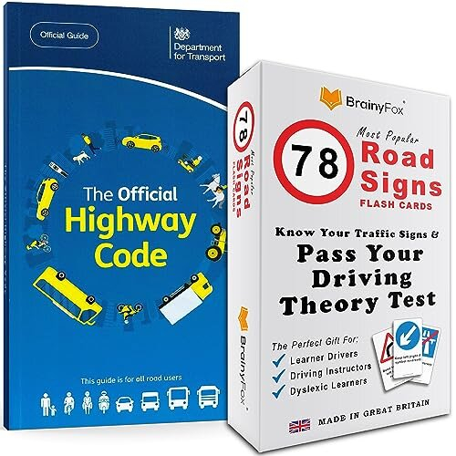 UK Driving Theory Test Kit: The Official DVLA Highway Code Book 2023 UK ...