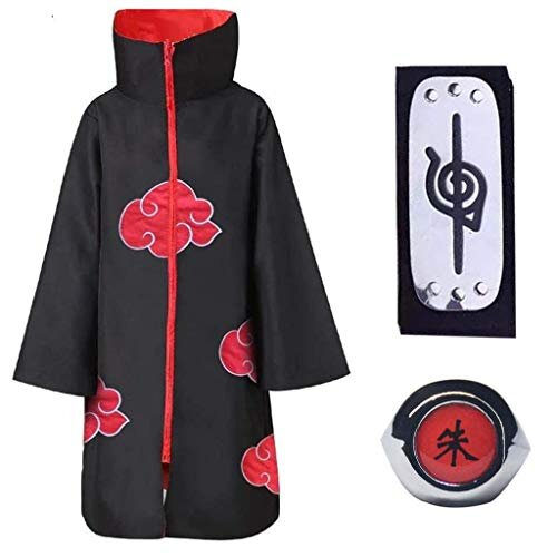 Formemory Akatsuki Itachi Cloak Anime Cosplay Costume, Uchiha Itachi ...