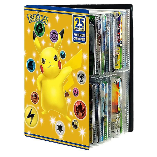 New Pokemon Album Book 25th Anniversary Celebration 4 Pocket 240pcs V ...
