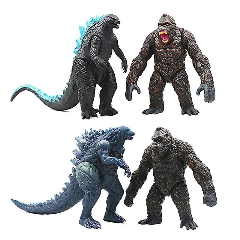 (12) Anime Godzilla Vs Kong Figurine Mechagodzilla King Of The Monsters ...