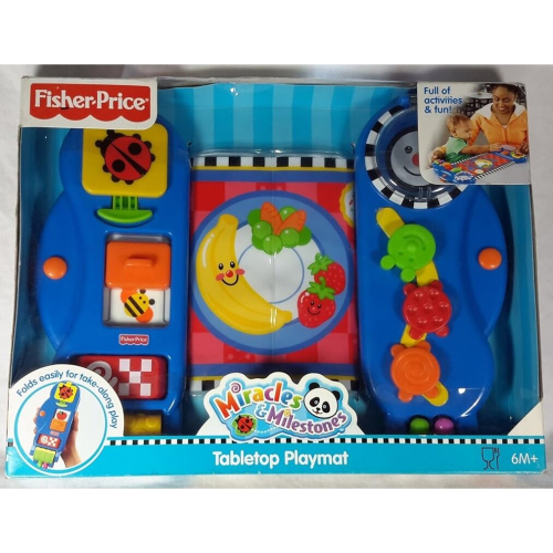 Fisher-Price Miracles & Milestones: Table Top Playmat on OnBuy