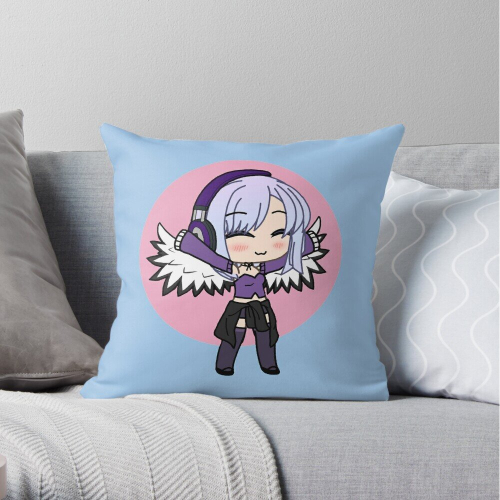 Pillow Cases Gacha Series Girl Naomi Luna - cute Gacha Girl with wings ...