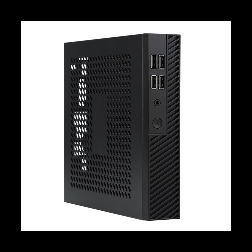 DX01 Mini ITX Desktop Computer Chassis Thin Half Height Computer ...