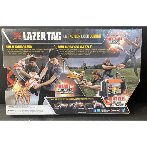 LAZER TAG LIVE ACTION LASER COMBAT SINGLE BLASTER PACK SET on OnBuy