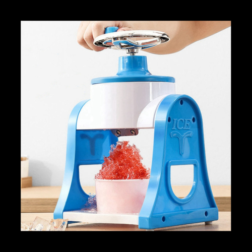 Shaved Ice Machine Home Small Manual Ice Crusher Summer Hand-Shake Ice ...