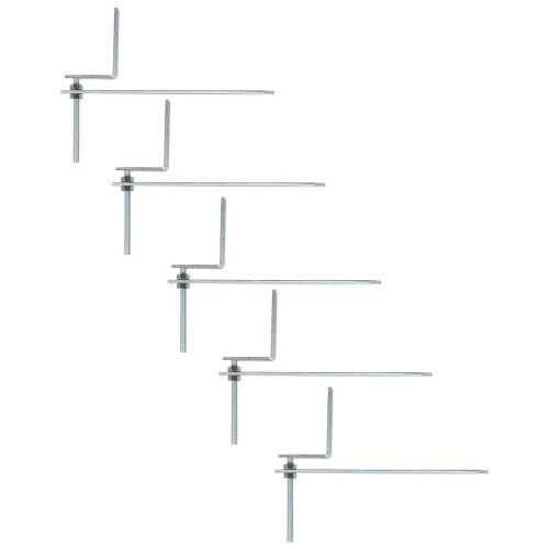 Gutter Rise & Fall Bracket Universal Galvanised Steel Adjustable Fascia ...