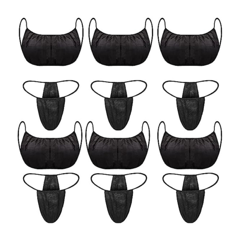 50pcs Disposable Bras And Panties Women Disposable Underwear Spa Bikini ...