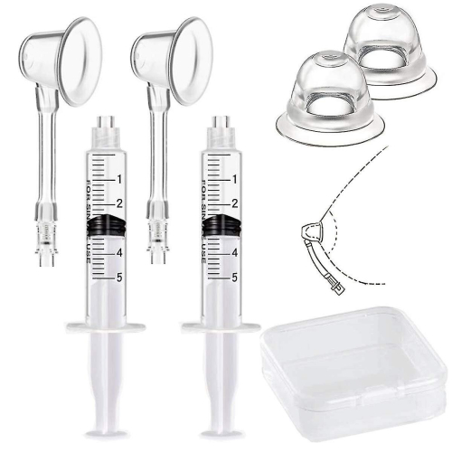 2 Pack Inverted Nipple Correctors Short Inverted Nipples And Flat