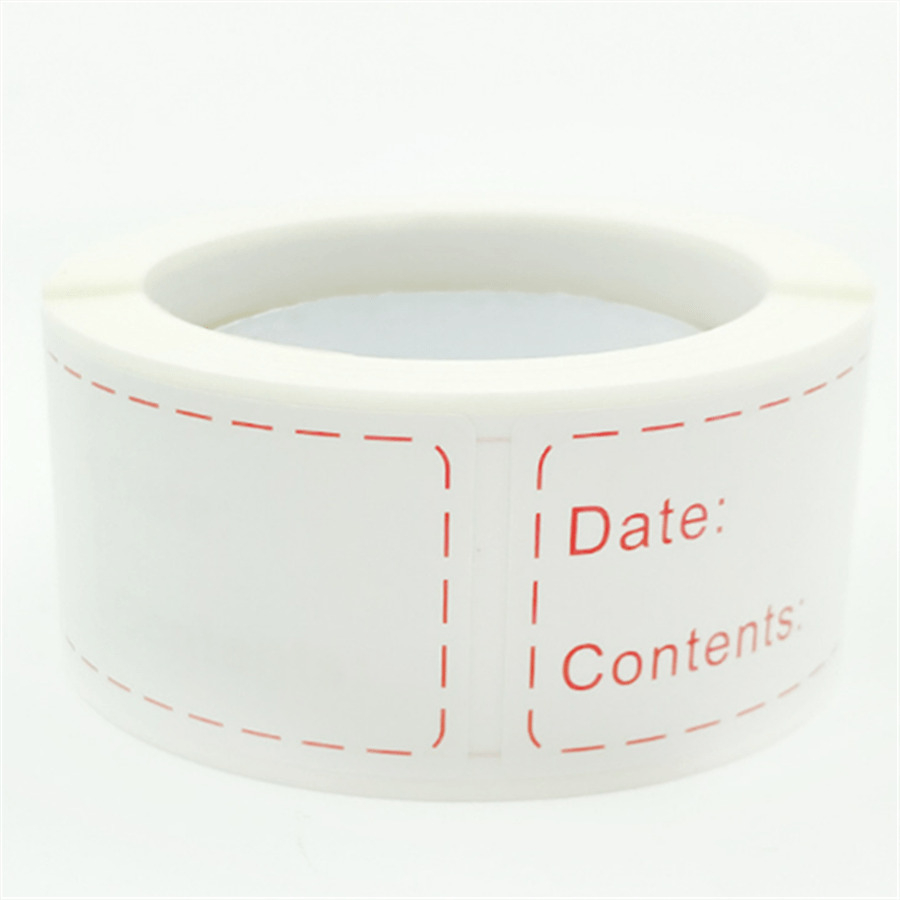 125 Stickers roll Removable Freezer Labels Food Storage Stickers ...