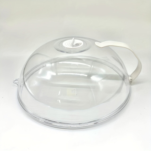1pc Clear Like Glass Microwave Splatter Cover Protect Your Kitchen with ...