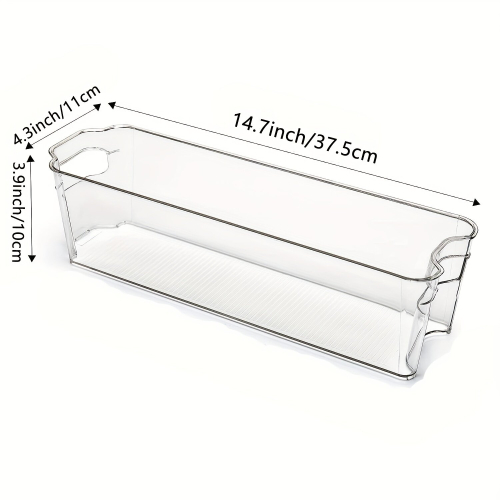 1pc Breastmilk Storage Container Clear Freezer And Fridge Organizer Bin ...