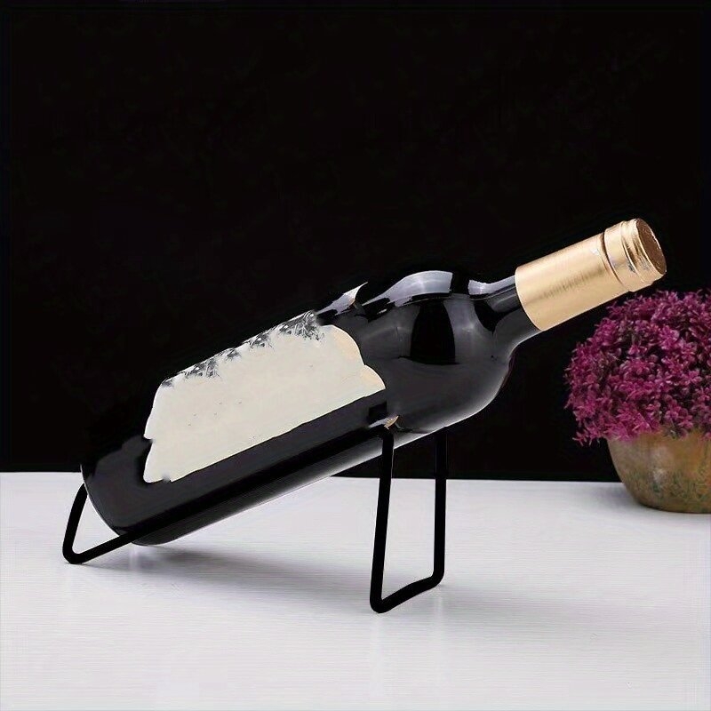 1pc Modern Nordic Red Wine Rack Stylish Wine Bottle Holder for Living ...