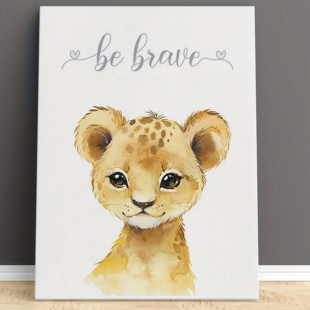 1pc Safari Woodlands Baby Animals And Motivational Quotes Posters No ...