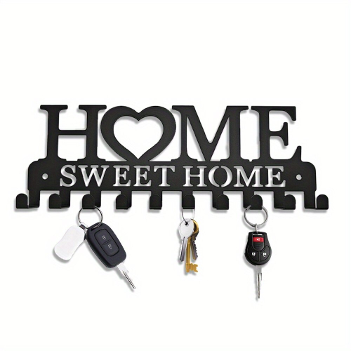 1pc Key Holder Wall Mounted Metal Key Holder For Wall Decorative Home ...