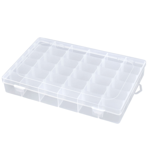 1pc 36 Grids Craft Storage Boxes With Compartments Large Jewelry ...