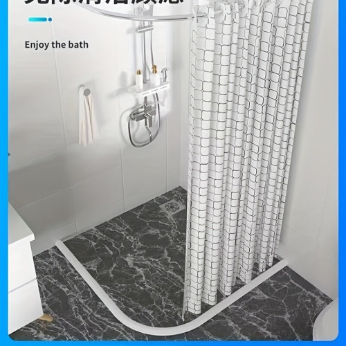 1pc Bathroom Water Stop Strip Dry And Wet Separation Blocker Water ...