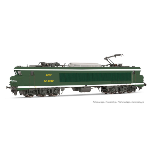 SNCF CC6550 Green/Yellow Electric Locomotive IV on OnBuy