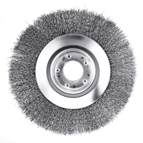 Drillpro 6 Inch 8 Inch Steel Wire Wheel Grass Trimmer Head Weed Brush ...