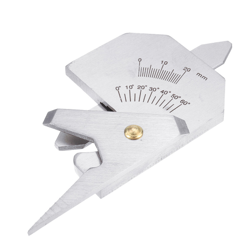 Machifit HJC40B Weld Inspestion Ruler Welding Gauge Weld Bead Height Welding Seam Gap Ruler Gage ...