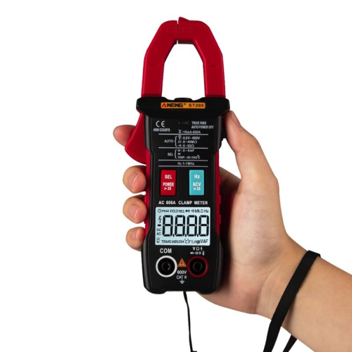 ANENG ST205 Digital Clamp Meter Analog Multimeter Current Clamp DC/AC ...